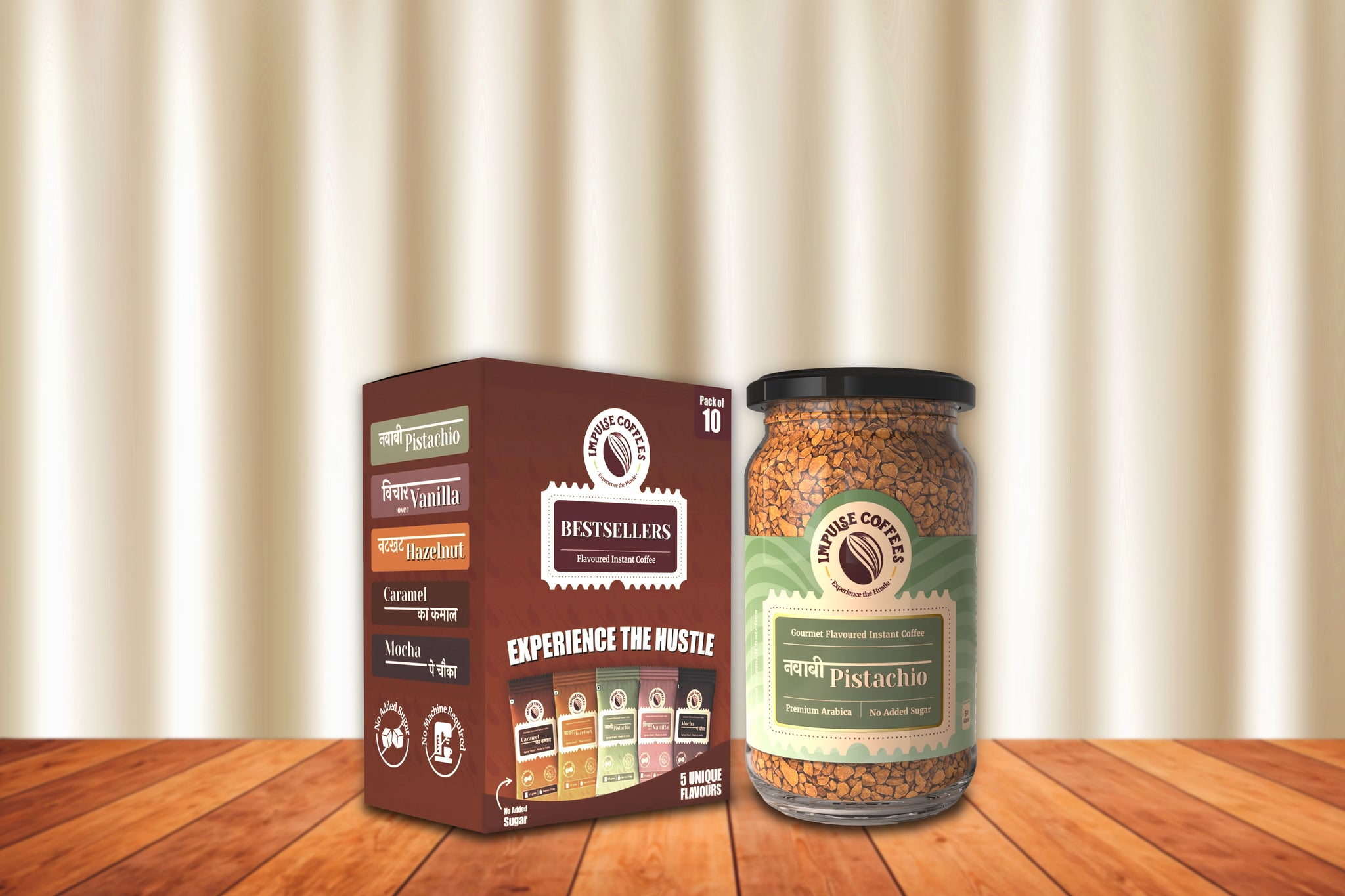 The Nutty Indulgence Combo - Best Seller Box + Pistachio Coffee