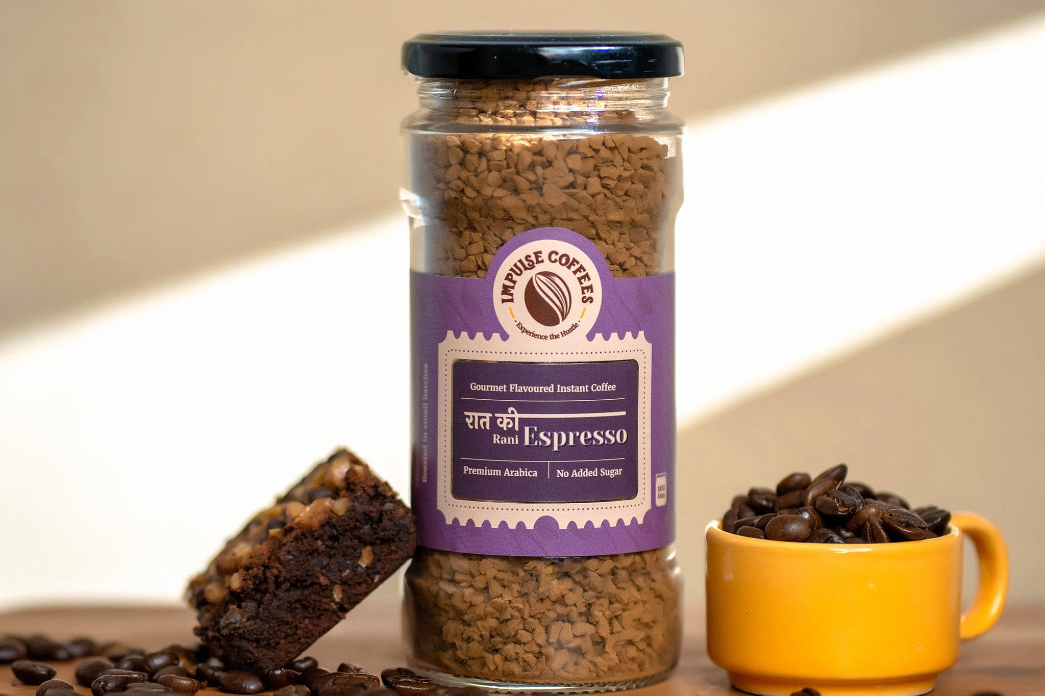 Raat ki Rani Espresso Instant Coffee Powder 100 gms | Impulse Coffees